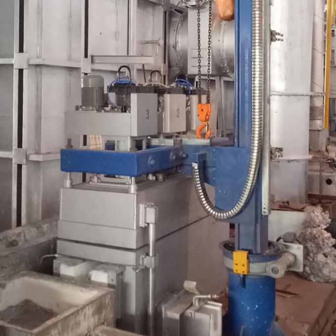 In Line Rotary Degassing Unit For Removing Hydrogen From Molten Aluminum