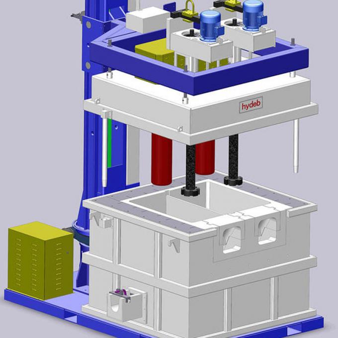 In Line Rotary Degassing Unit For Removing Hydrogen From Molten Aluminum