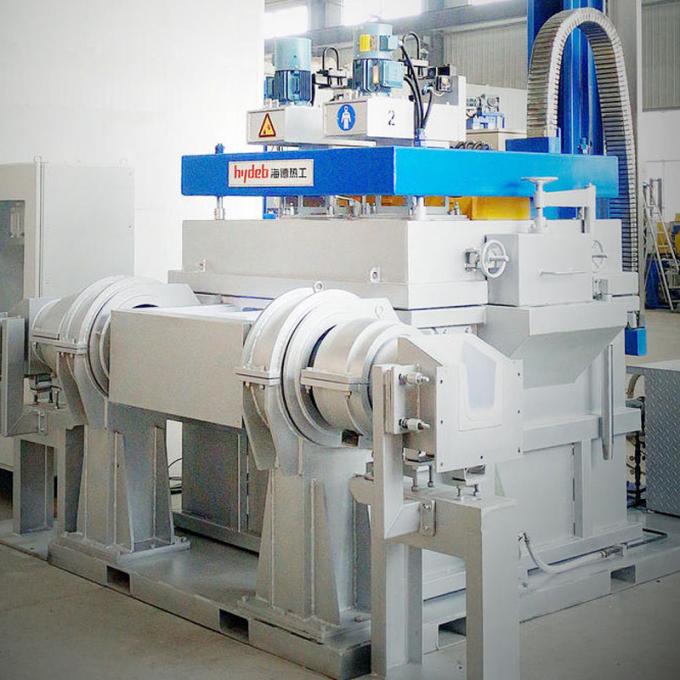 In Line Rotary Degassing Unit For Removing Hydrogen From Molten Aluminum
