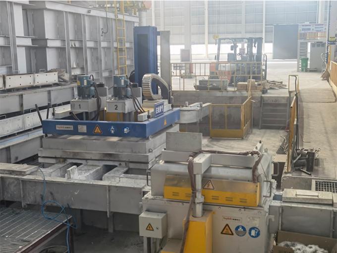 Rotary Aluminium Degassing Machine For Filtration of molten aluminum
