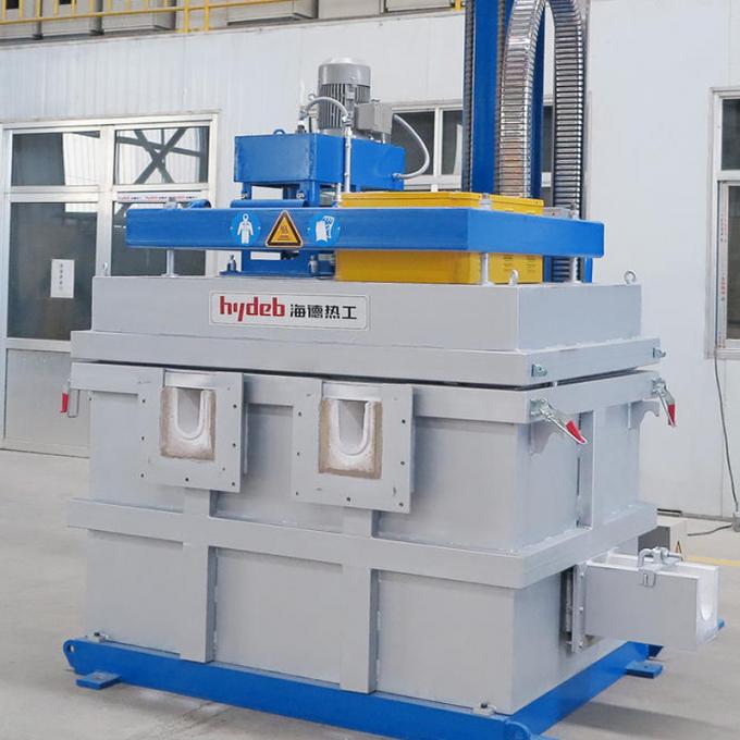 In Line Rotary Degassing Equipment Aluminium Purification Box Type