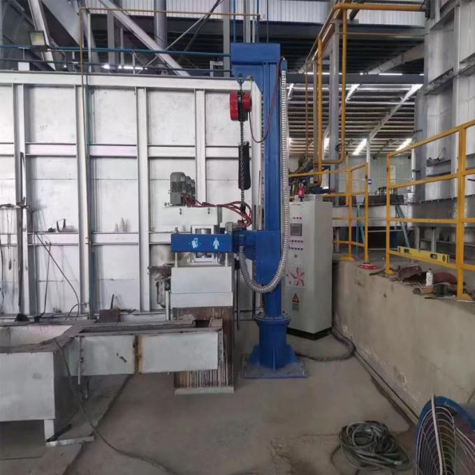 Rotary Aluminum Molten Liquid Degasser Machine Launder Out Shell 40% ...