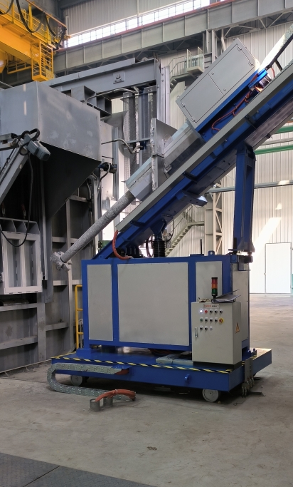 Rotary Degasser For Molten Aluminum / Rotary Aluminum Liquid Degassing ...