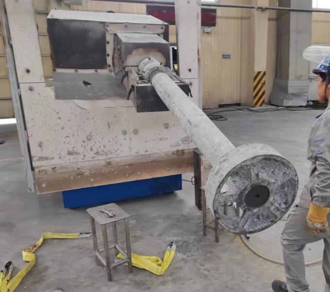 High Efficiency Rotary Inert Degasser For Molten Aluminum