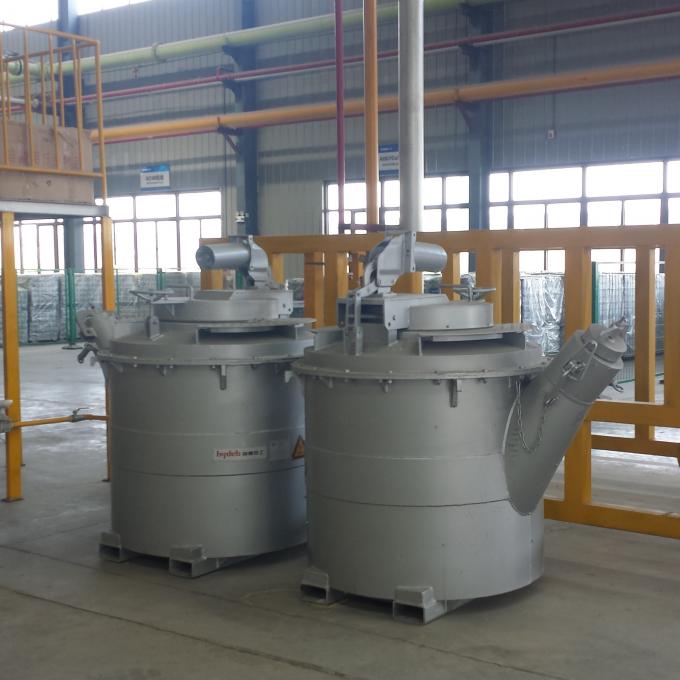 Foundry Aluminum Pouring Casting Ladle Smooth Surface Finish