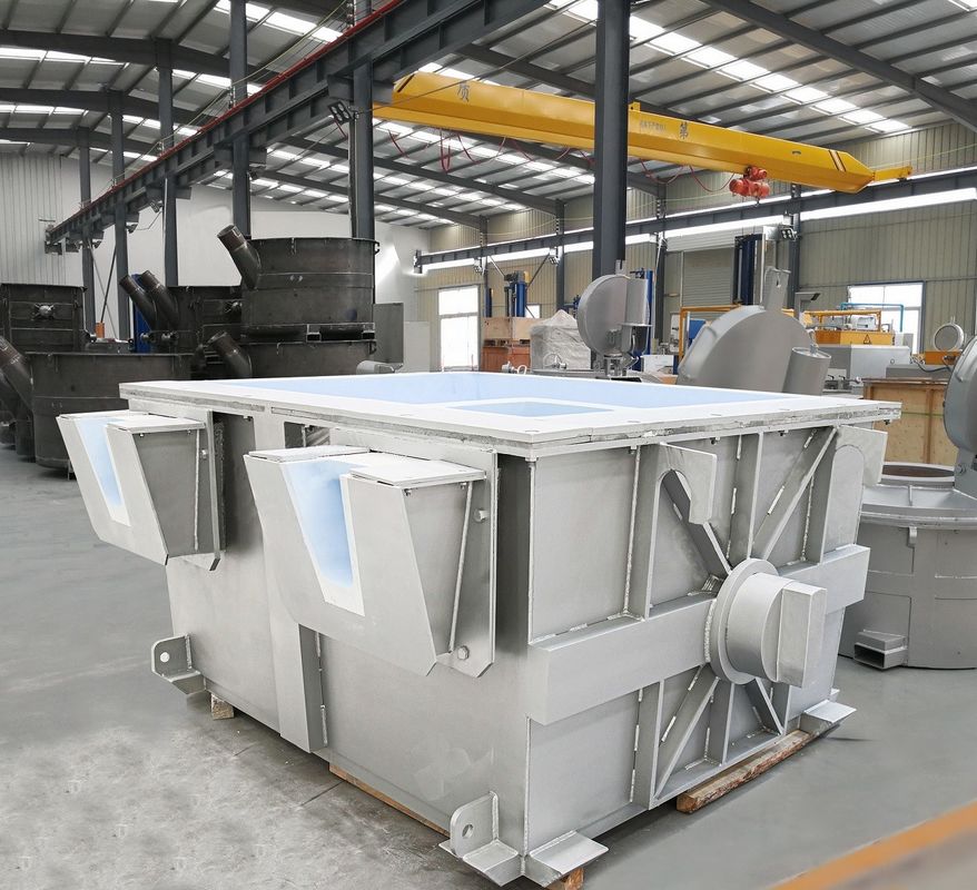 DBF Filtration Tank for Aluminum Melt with 400mm Filter