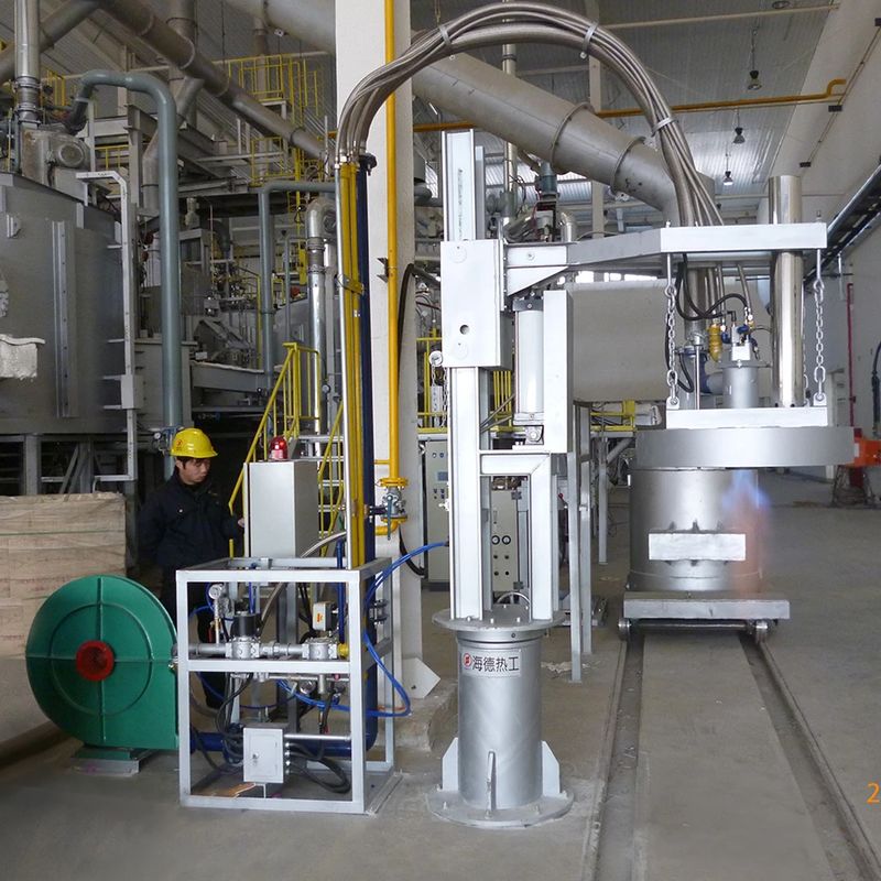 Gas Type Natural Gas Ladle Preheater For Transfer Ladles Frequency Hz 50