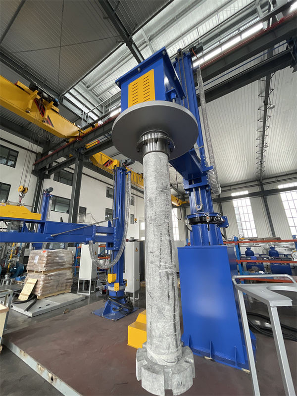 High Purity Refining Graphite Degassing Rotor And Shaft With 3000KG ...