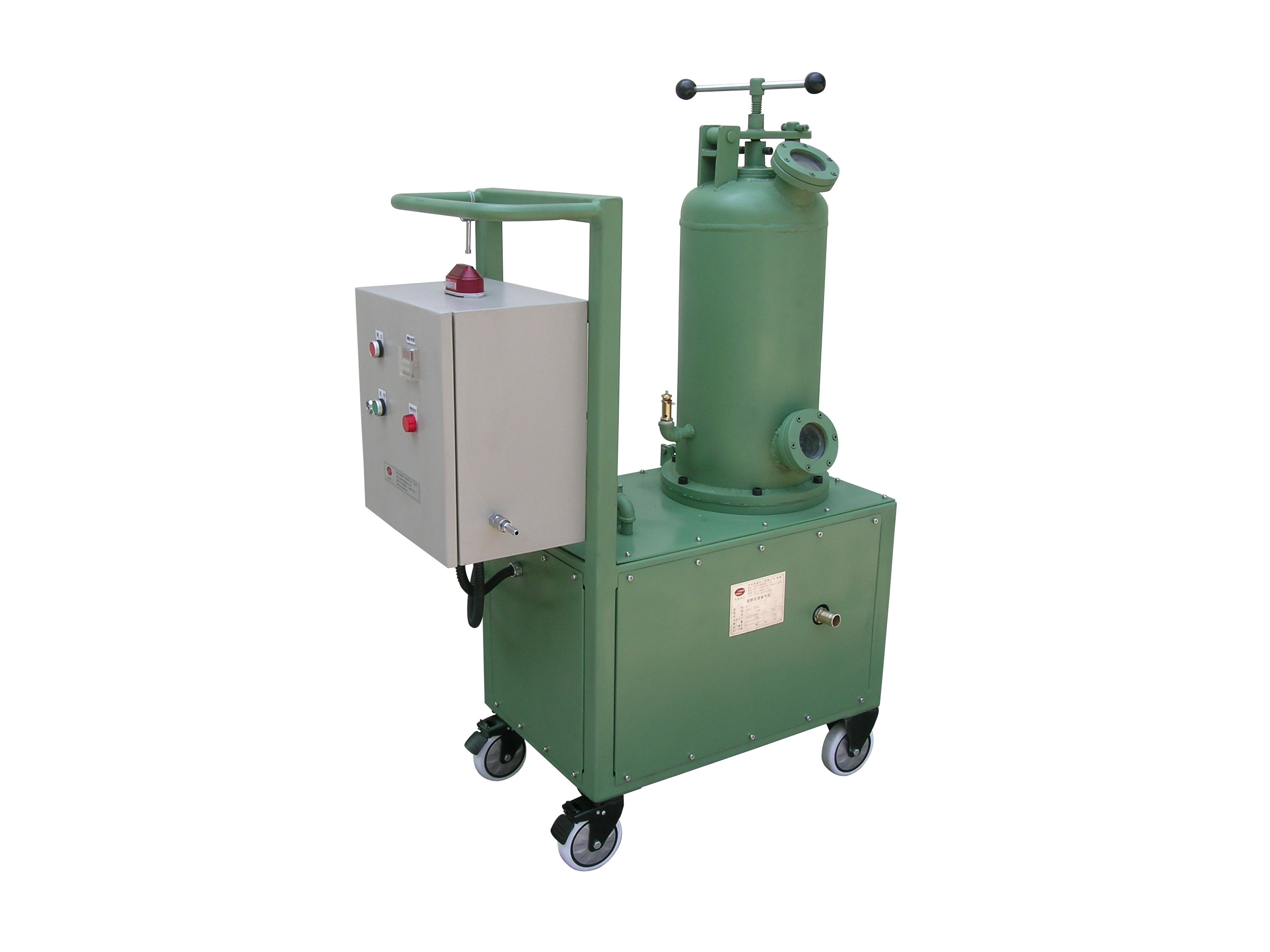 80L Aluminum Foundry Flux Injection Unit For Purity Molten Aluminum