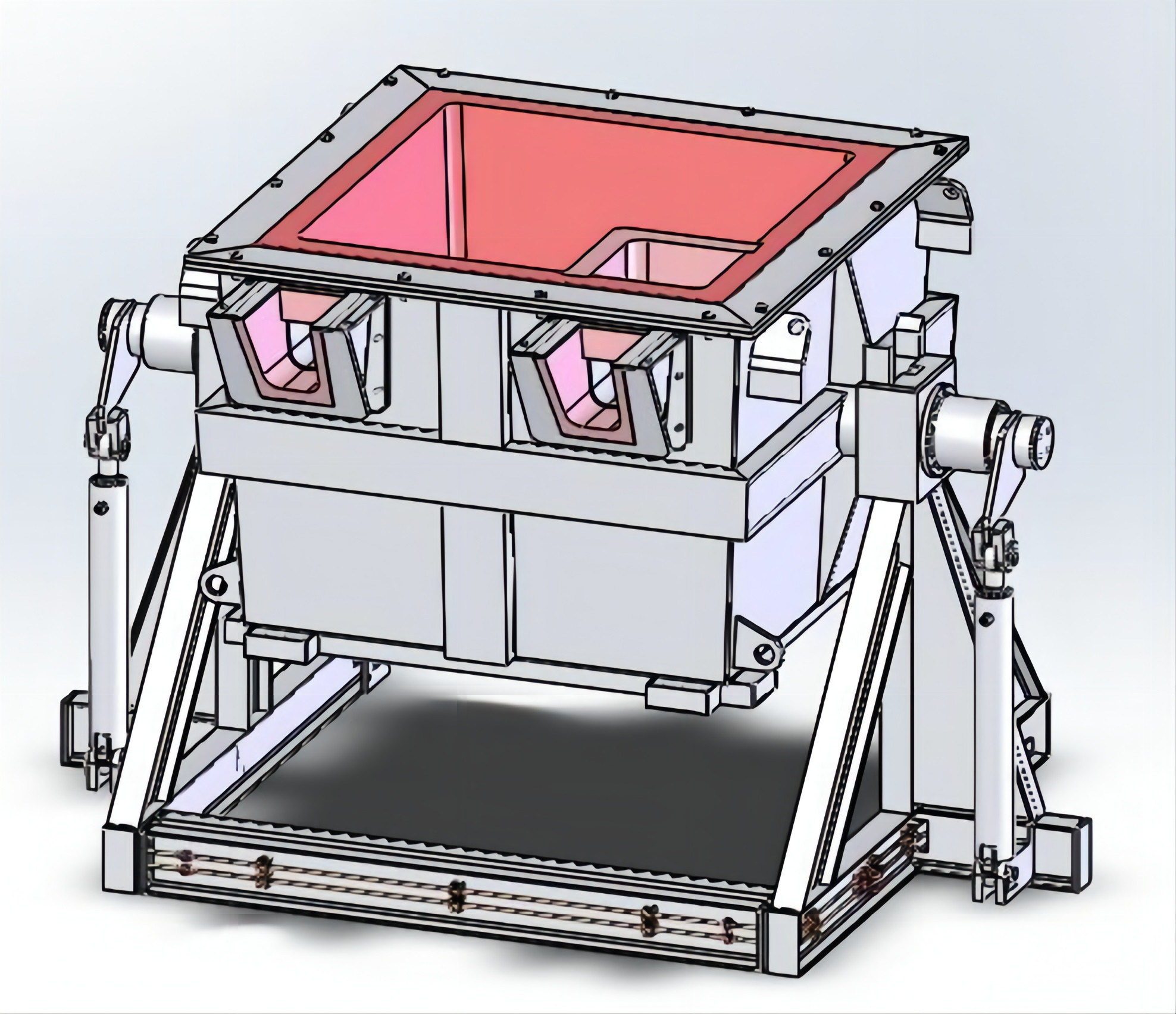 DBF Deep Bed Filtration Box For Producing Double Zero Aluminium Foil