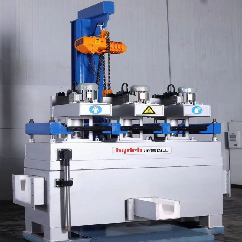 Return Launder Type Inline Rotary Degasser For Molten Aluminum