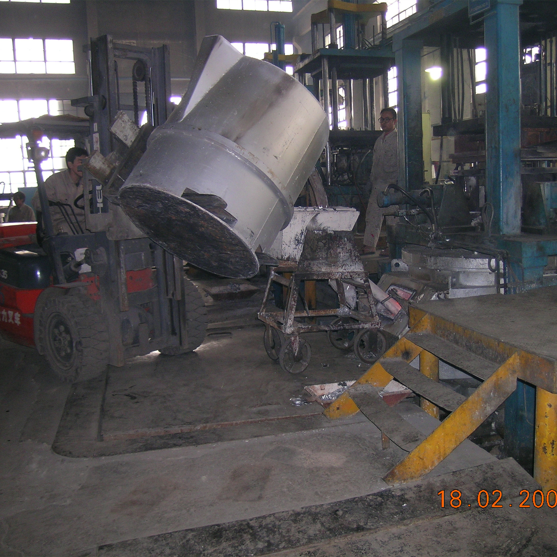 Bottom Pouring Ladle For Foundry Plant Cast Aluminum Ladle