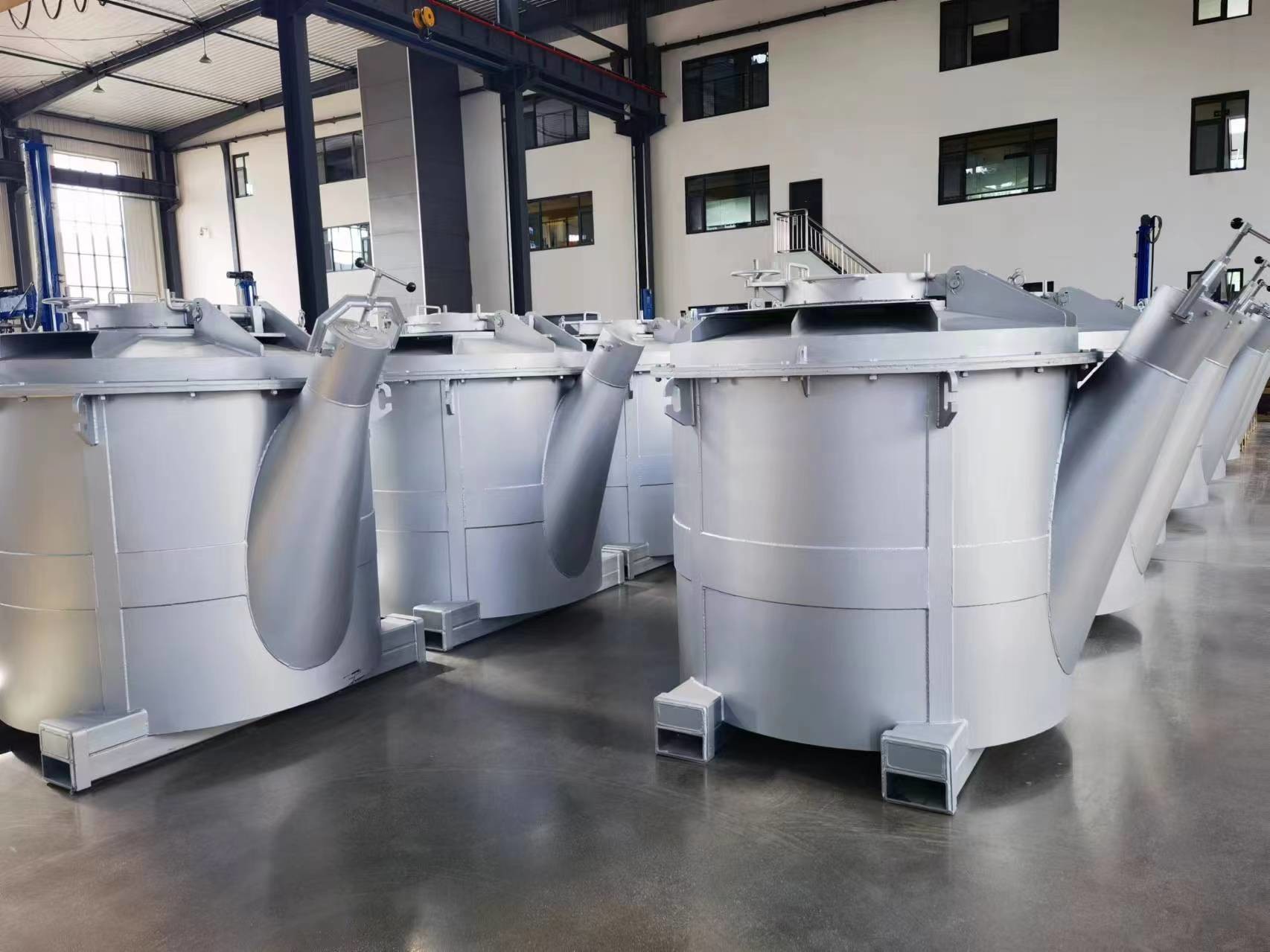 1000KG Capacity Molten Aluminum Transfer Ladles With Performance And Lid