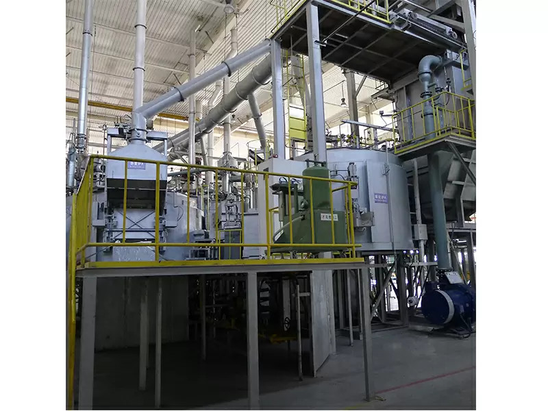 120L Purification Vacuum Flux Injection Machine With Argon Gas ≤10 Mesh ...