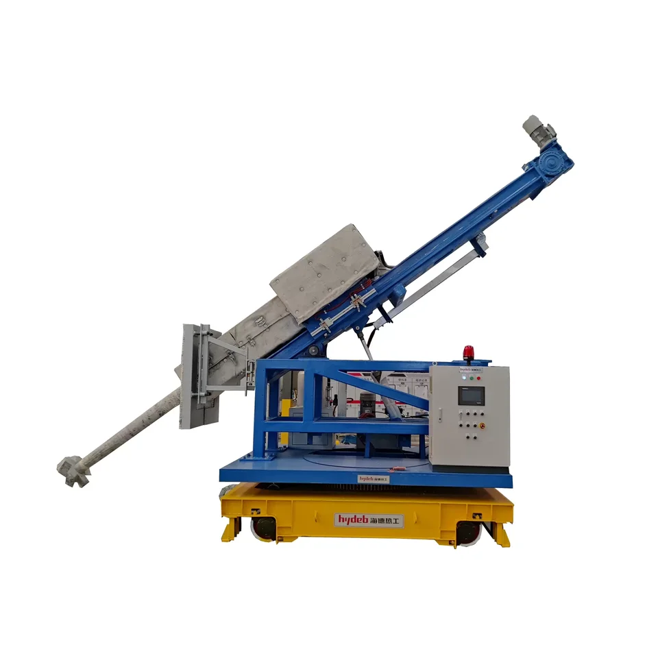 Adjustable 30° Swing Rotor Rotary Degassing Unit