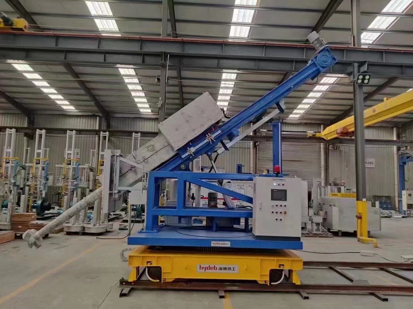 High Purity Nitrogen Gas Aluminum Refining Degassing Machine For 5000kg ...