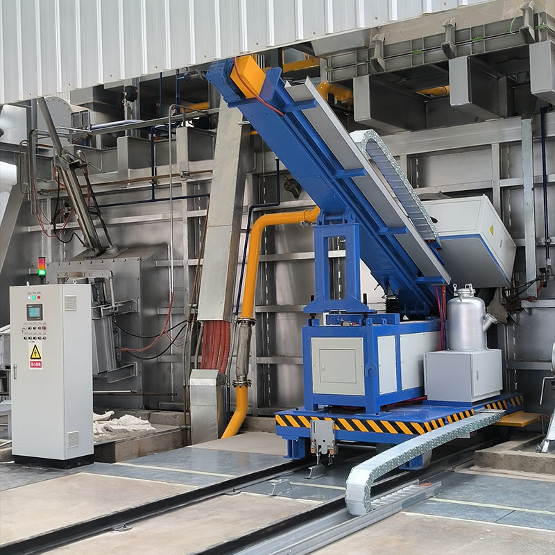 Rotary Flux Injector for Aluminum Smelting - Adjustable Degassing