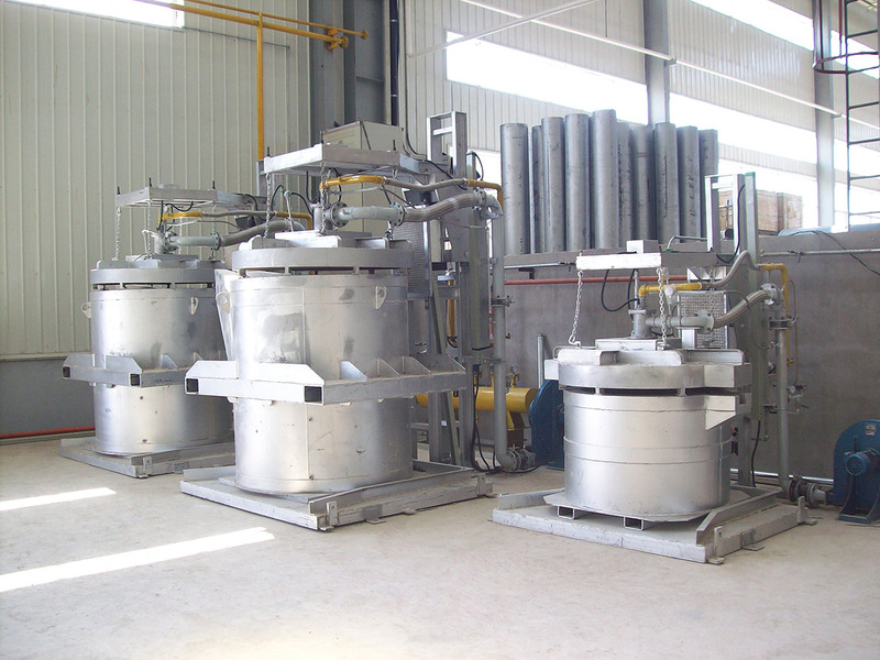 LNG Ladle Preheater with Air Cylinder Lifting