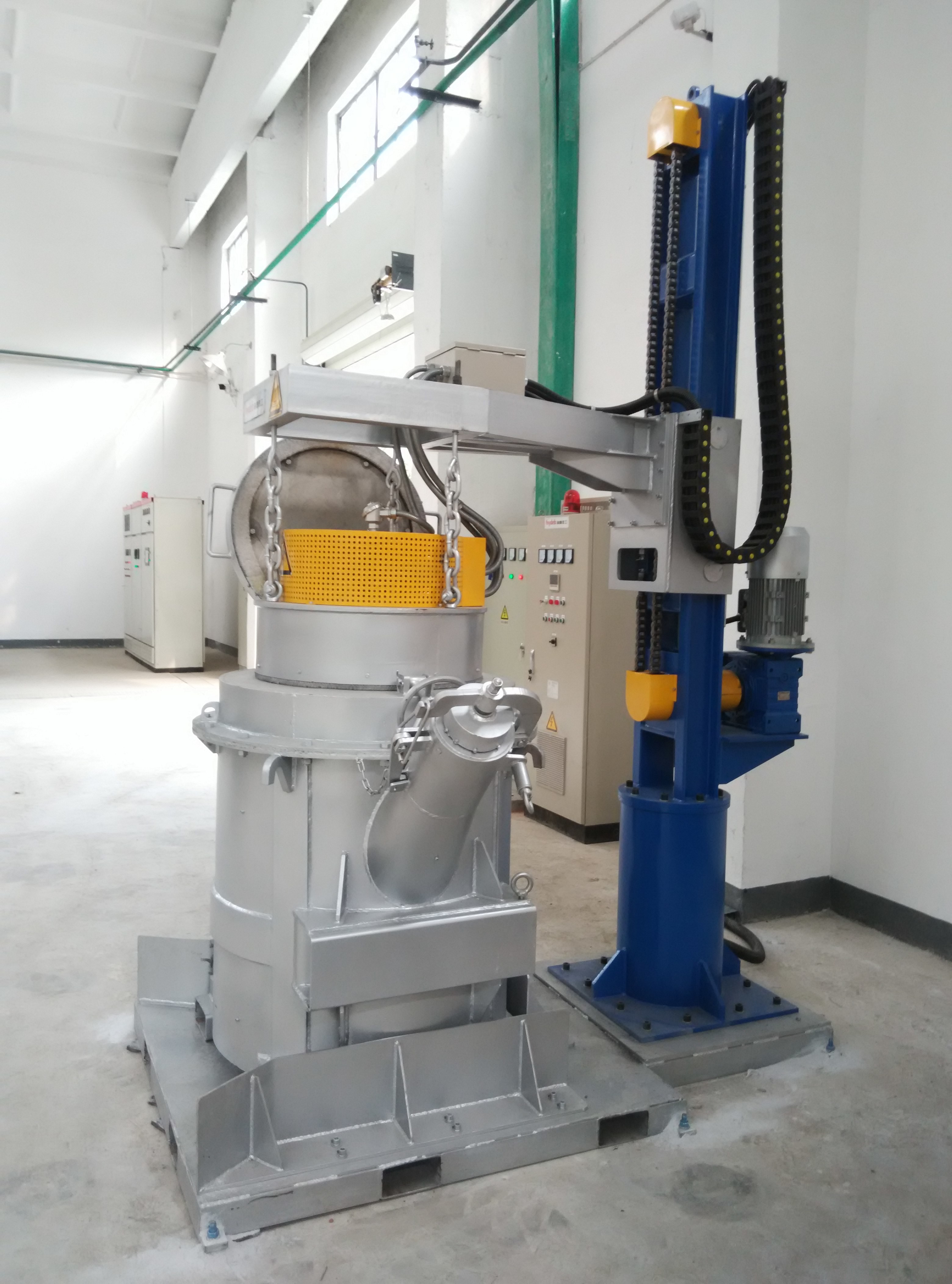 Industrial Grade Ladle Preheater For Transfer Ladles Frequency Hz 50 ...