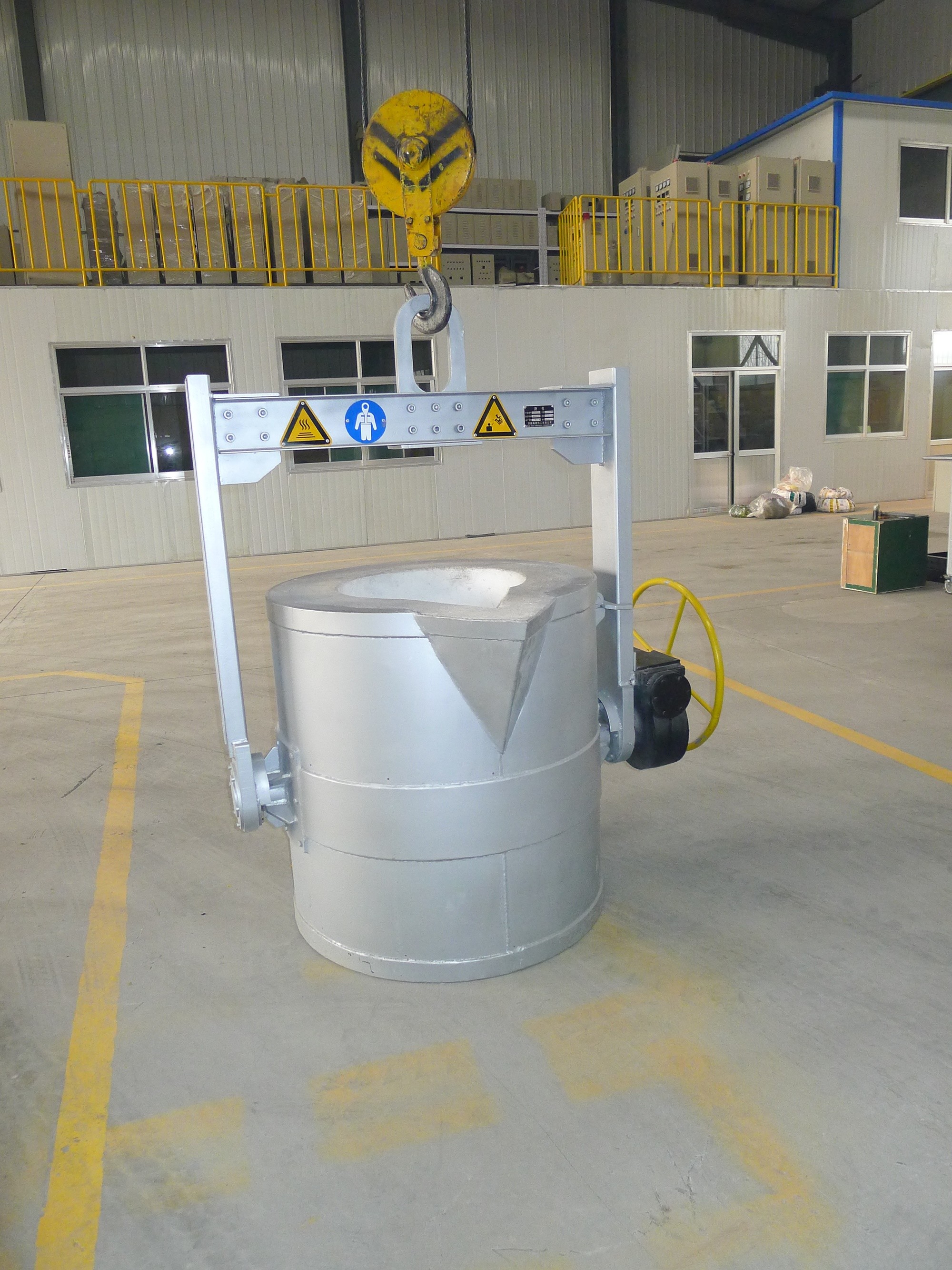 1200 KG Molten Aluminum Transfer Ladles