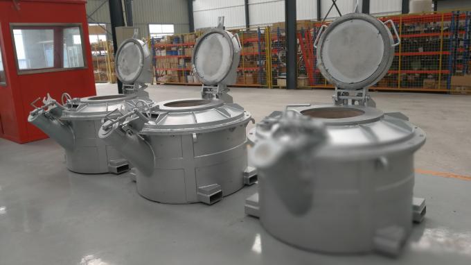 Long Distance Molten Aluminum Transfer Ladles Non Wetting Refactory ...